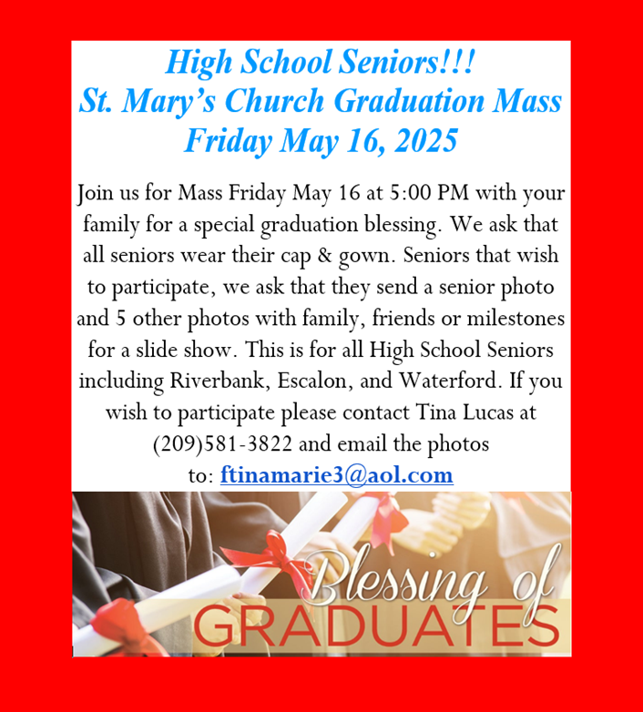 St. Marys of the Annunciation Catholic Church, Oakdale, CA